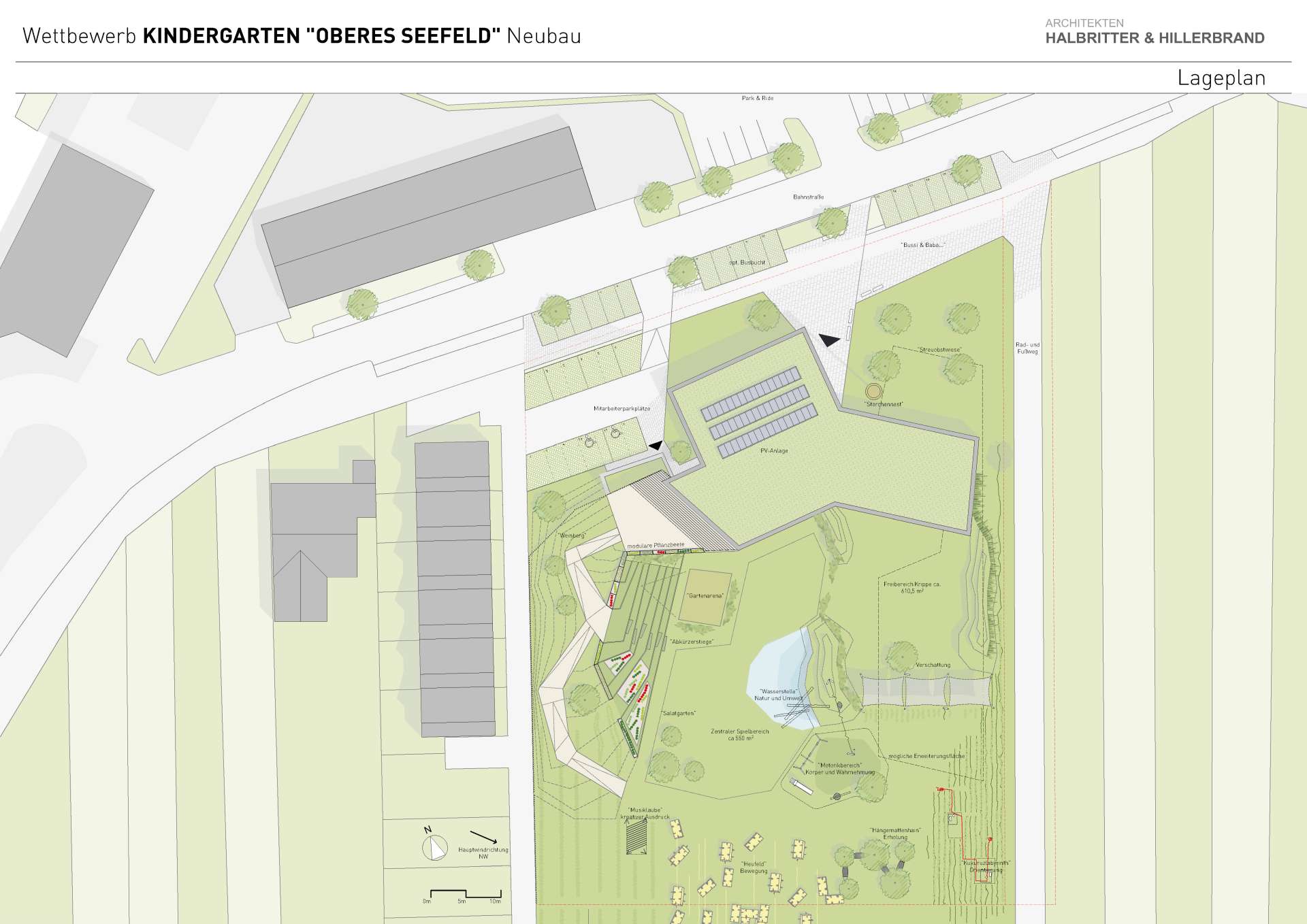 Wettbewerb Kindergarten Neusiedl am See – Oberes Seefeld – HALBRITTER ...