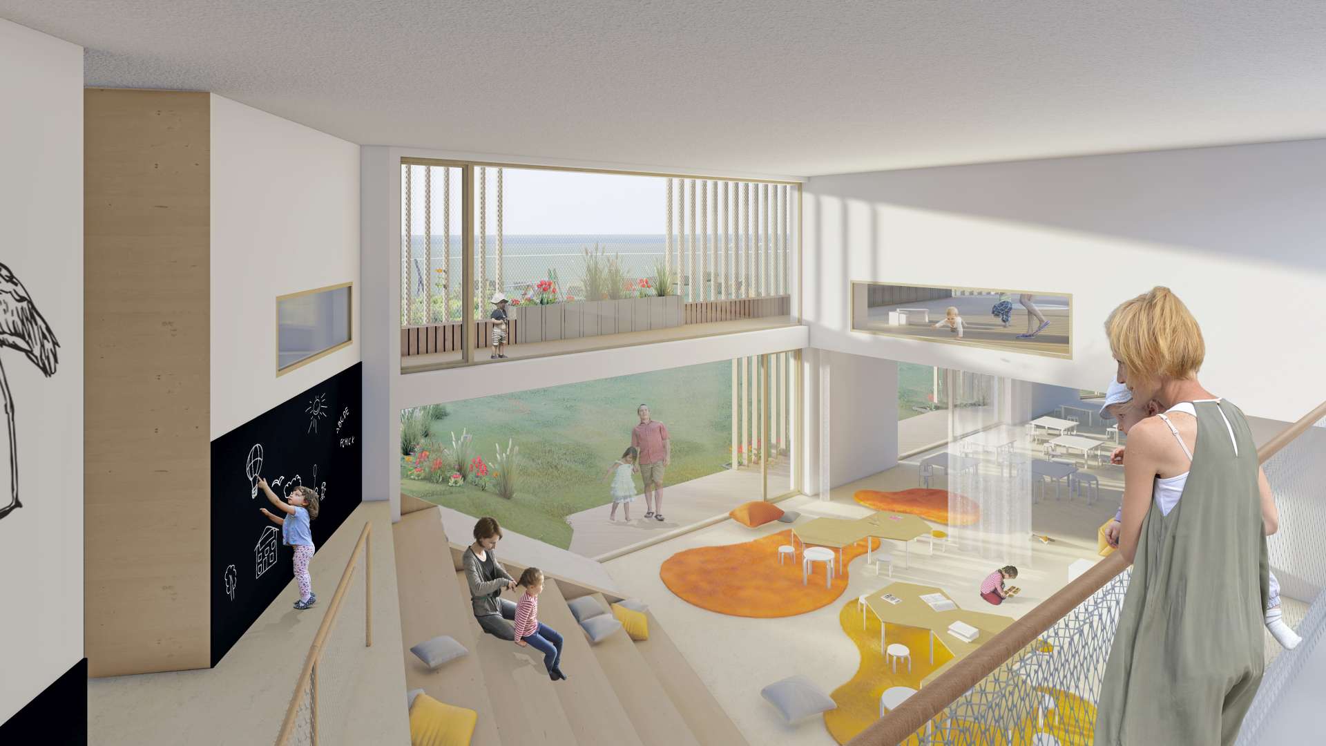 Wettbewerb Kindergarten Neusiedl am See – Oberes Seefeld – HALBRITTER ...