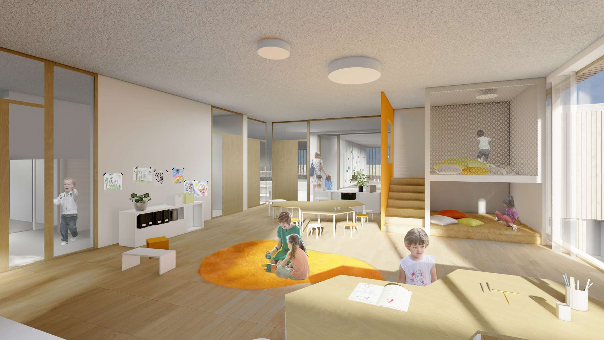 Wettbewerb Kindergarten Neusiedl am See – Oberes Seefeld – HALBRITTER ...